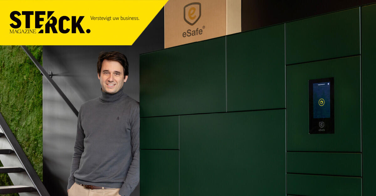 eSafe | eSafe is intelligente ‘last mile’ oplossing - Sterck Magazine
